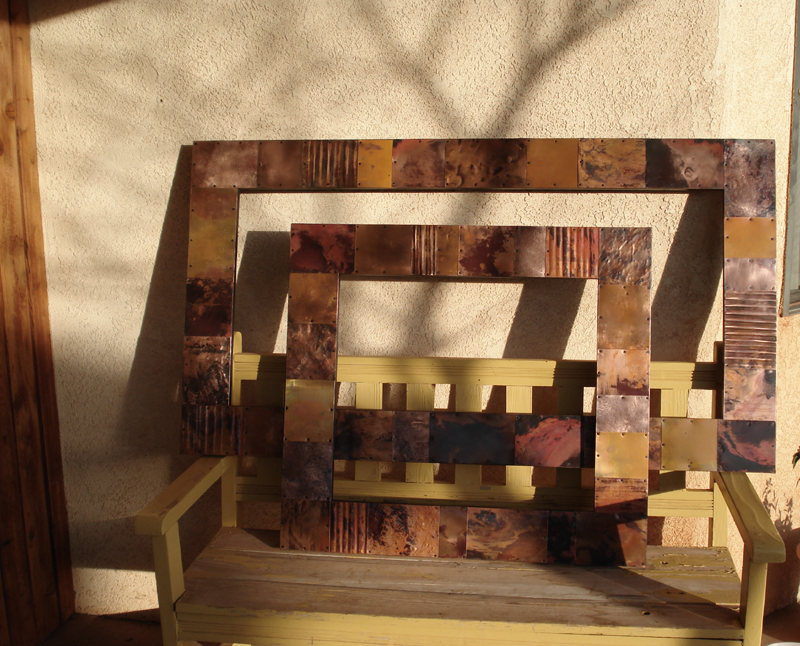 Copper Mirrors and Emerald Green - Mike Dumas Copper Designs Blog