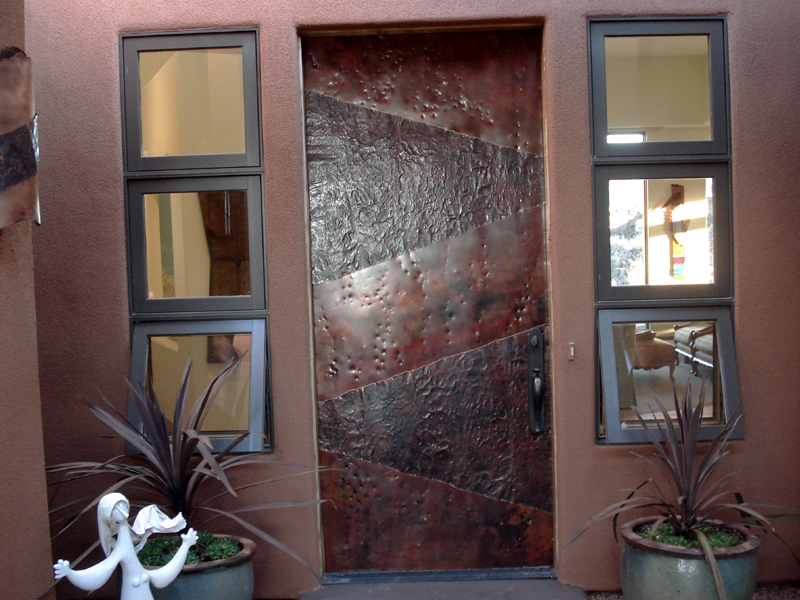 Copper Entry Doors - Mike Dumas Copper Designs Blog