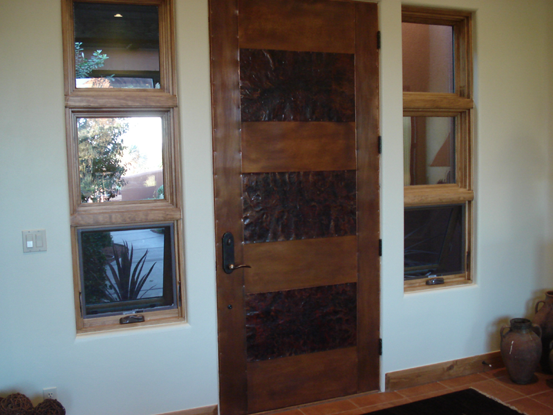 Copper Entry Doors - Mike Dumas Copper Designs Blog