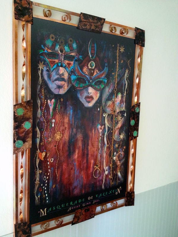 Custom Copper Frame - Mike Dumas Copper Designs Blog